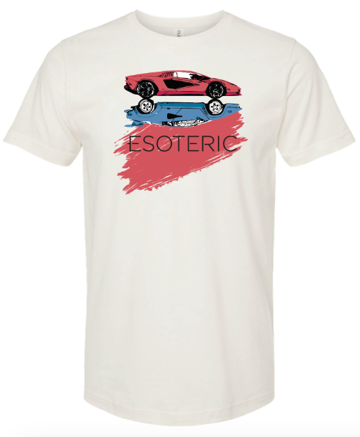 Esoteric UV Activated Countach Shirt – Esoteric Car Care